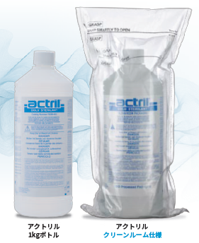 過酢酸系除菌剤『actril（アクトリル）』 ニッタ | イプロスものづくり