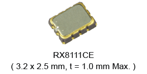 水晶振動子内蔵RTCモジュール『RX8111CE』 セイコーエプソン | イプロスものづくり