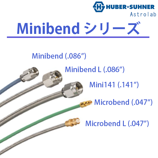 【HUBER+SUHNER】Minibend シリーズ 理研電具製造 | イプロスものづくり