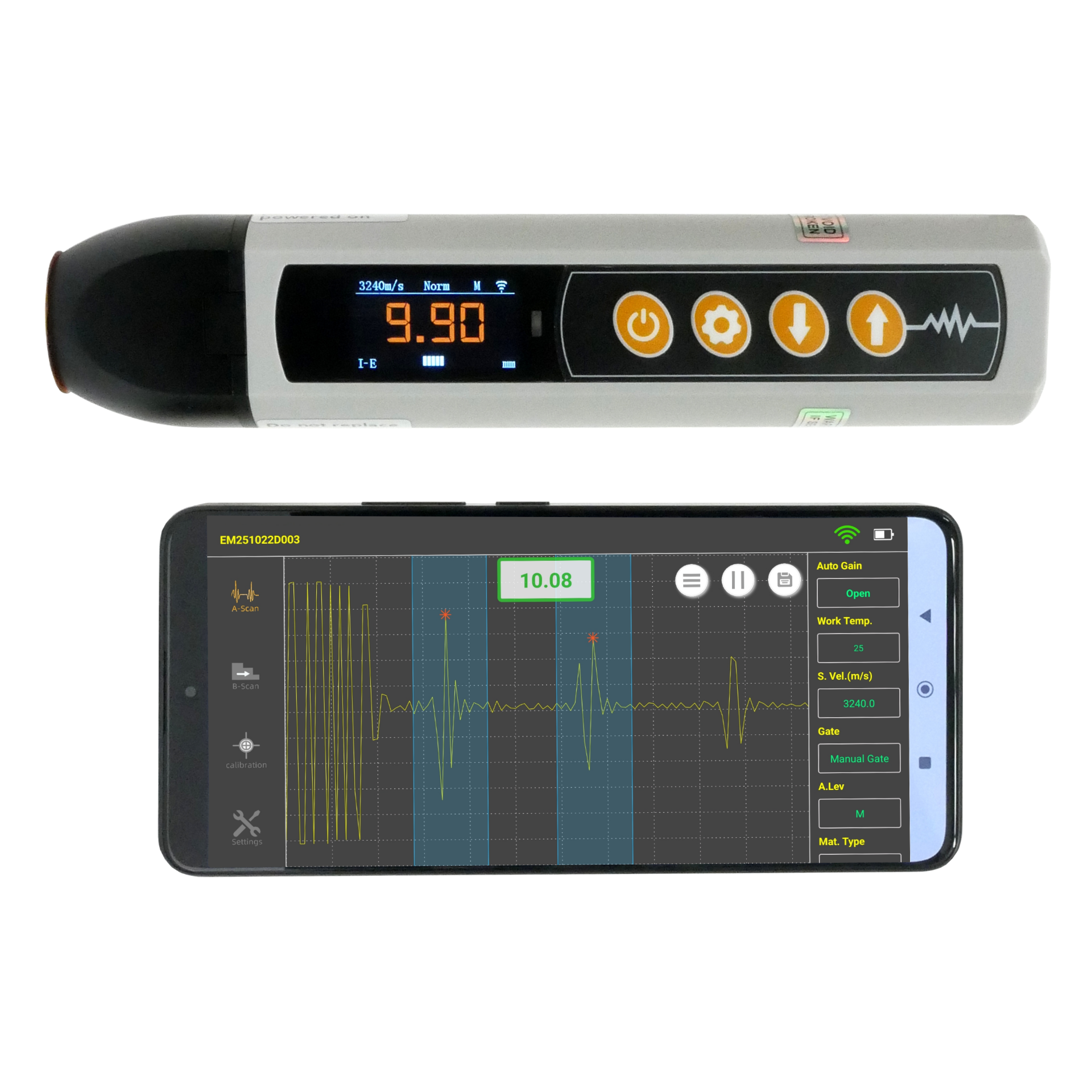 電磁超音波厚さ計『EMAT WIFI』 NDTマート＆レンタル | イプロスものづくり