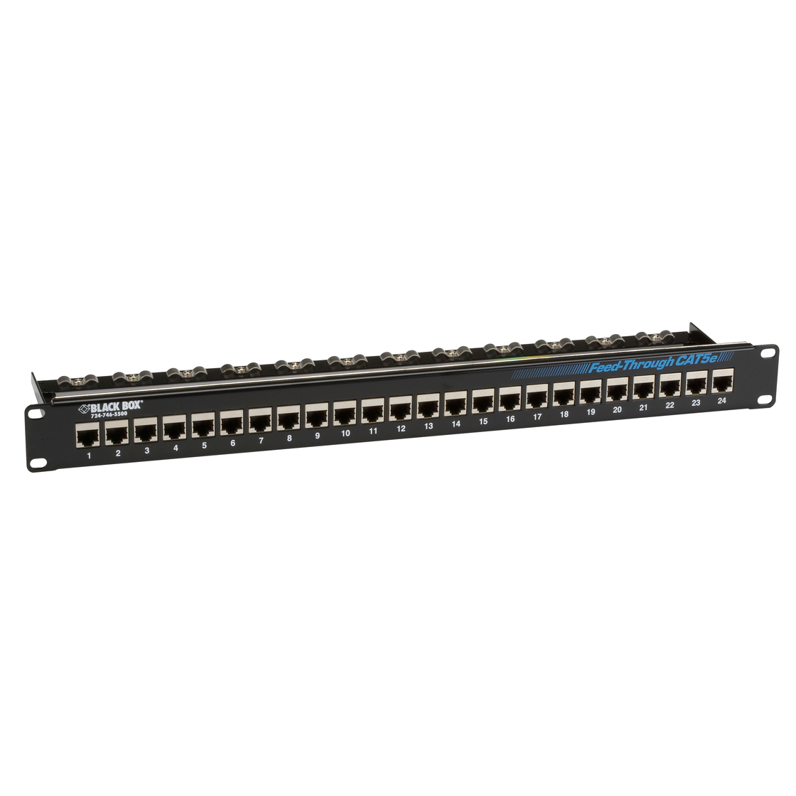 CAT5e/CAT6パッチパネル ブラックボックス・ネットワークサービス | イプロスものづくり