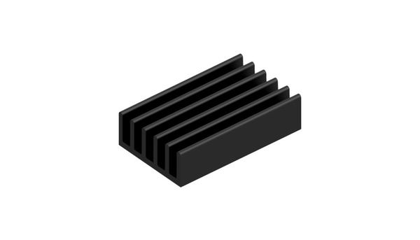 SK582 アルミヒートシンク 幅23 x 高さ10 mm アクアス | イプロスものづくり