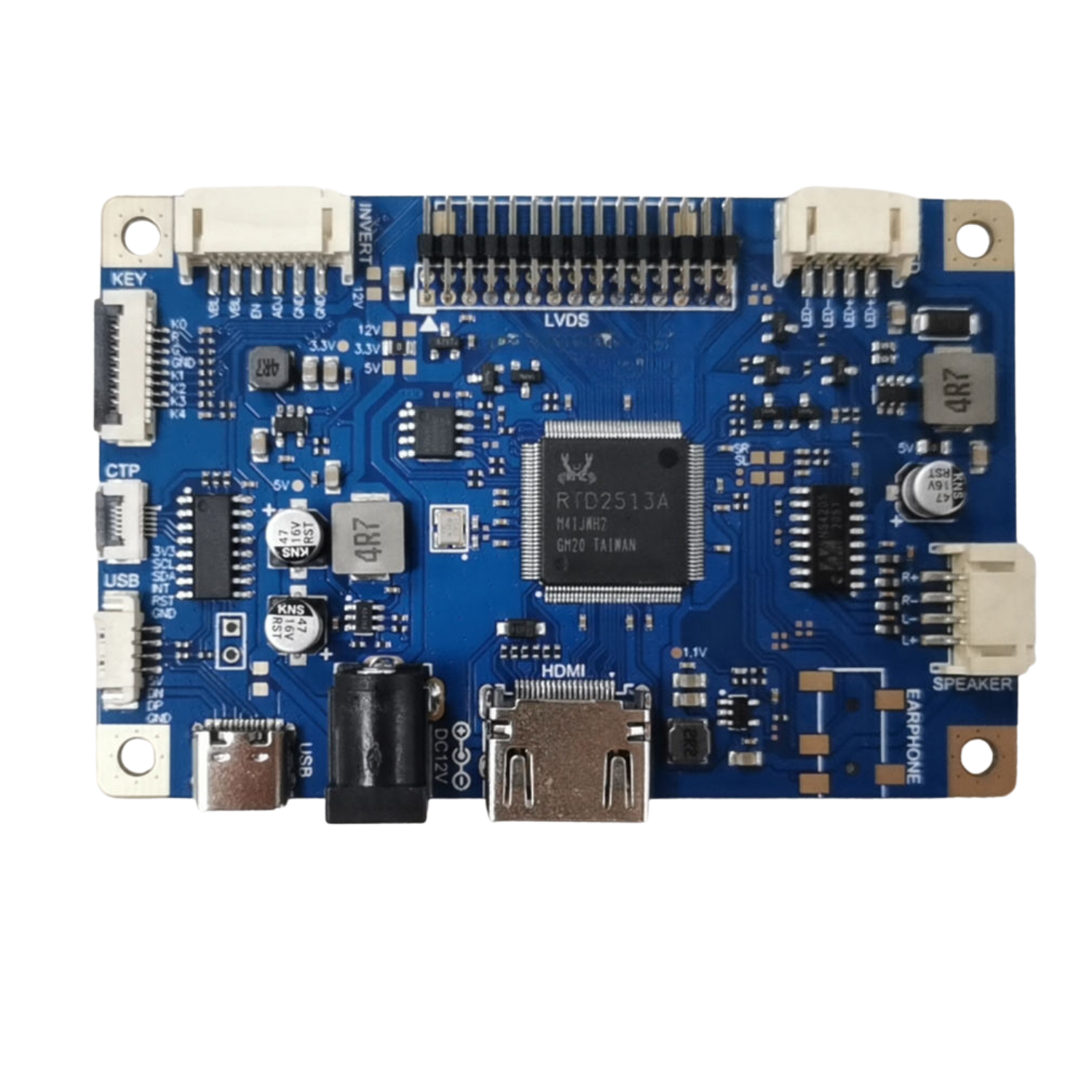 HDMI→LVDS変換ボードRTD2513A産業用液晶直接駆動 リライアブルテクノロジー | イプロスものづくり