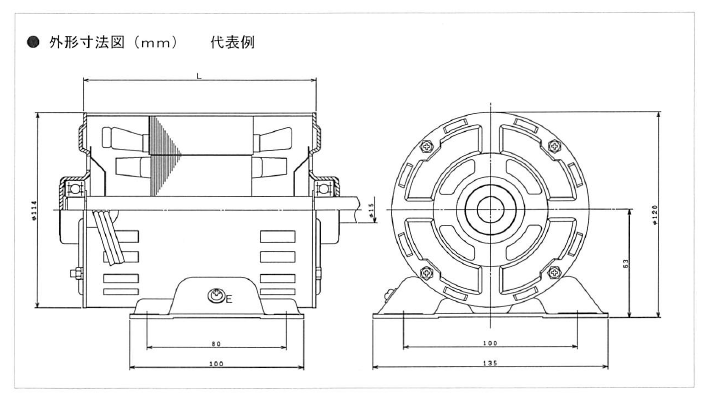 モーター『YD110シリーズ 単相FB型』 | イプロスものづくり