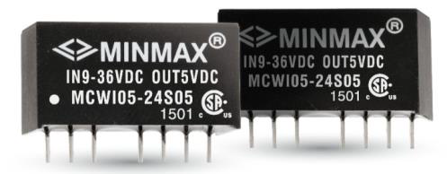 DC/DCコンバーター『SIPパッケージ MCWI05シリーズ』 エスエムアイ | イプロスものづくり