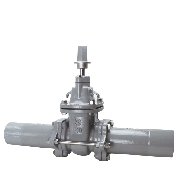 Flangeless metal sheet partition valve, insertion type 清水工業 | IPROS GMS