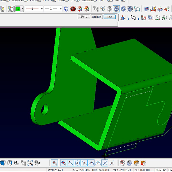 2D部品図 → 3D化 CADPAC 3D 機能紹介動画 | デザイン・クリエィション - Powered by イプロスものづくり