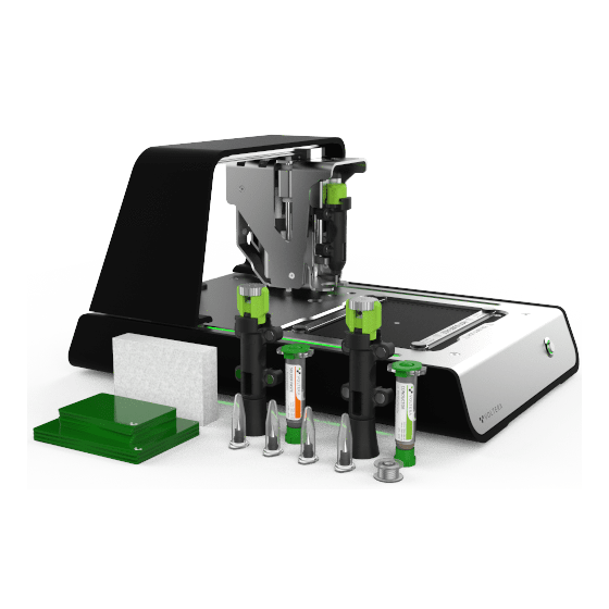 Complete substrate production! Electronic circuit printer 'V-ONE' テクノア ...