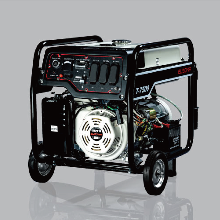 ハイブリット式発電機 ELSONA 【T-7500】 | イプロスものづくり