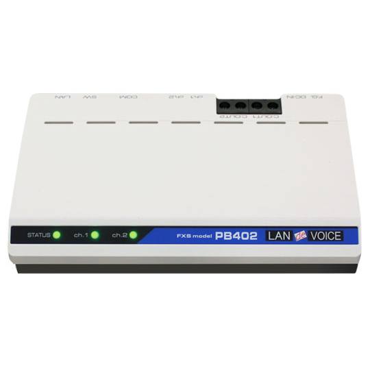 FXS 2回線モデル『PB402/PB402-SIP』 エイツー | イプロスものづくり