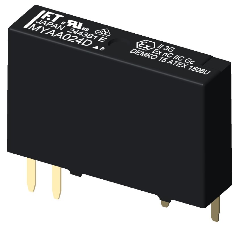 防爆対応！PLC用 5A スリムパワーリレー 「FTR-MY」 FCLコンポーネント | イプロスものづくり