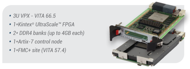 3U VPX VITA66.5 FPGA with FMC | イプロスものづくり