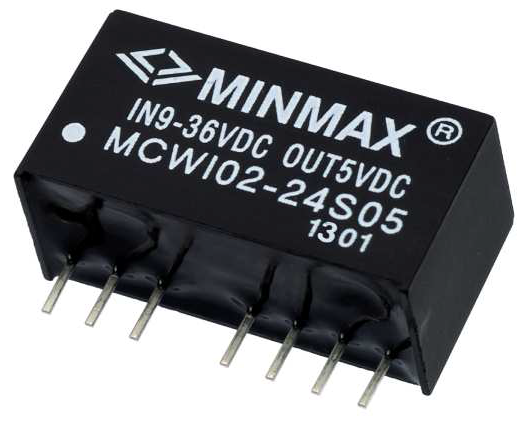 DC/DCコンバーター『SIPパッケージ MCWI02シリーズ』 | イプロスものづくり