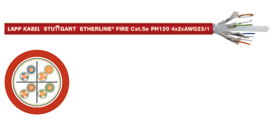 産業用イーサネット 耐火 火災時120分の通信可能なケーブル！ | Lapp Japan - Powered by イプロス
