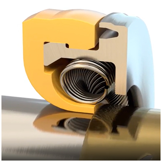 Spring-type mechanical seal, diagonal wound coil spring. 栄電子 | IPROS GMS
