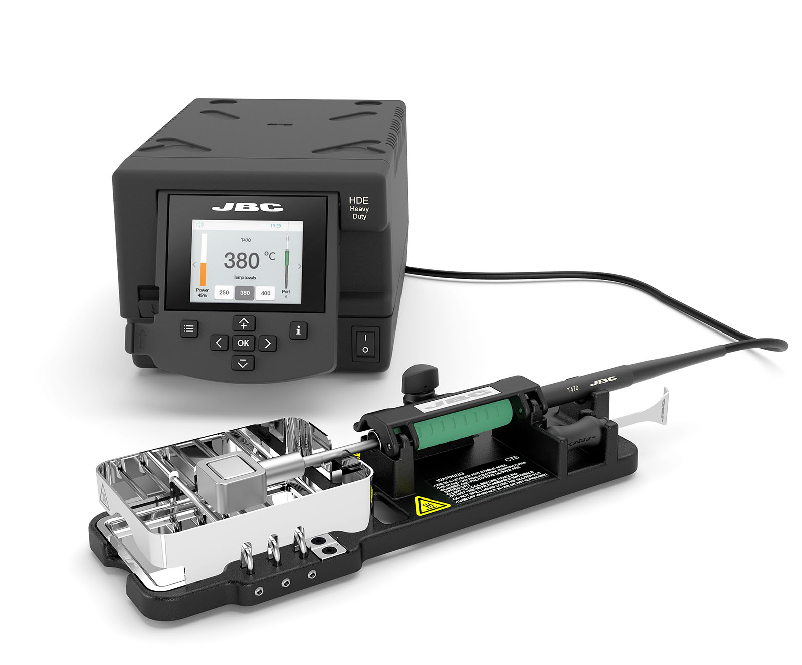 『HDCT』ハイパワーはんだポットステーション JBC Soldering Japan | イプロスものづくり