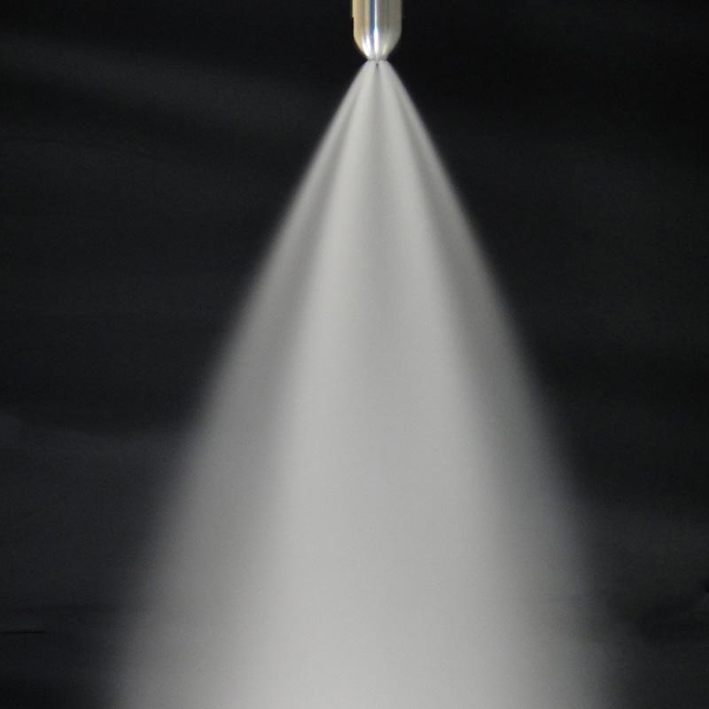 Non-drain design of atomizing spray nozzle for optimizing gas cooling ...