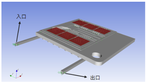【事例】IGBTモジュールの水冷解析『AICFD』 | FsTech - Powered by イプロスものづくり