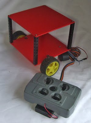 4-Channel Remote Control Robot Production Basic Set 'RDS-X04' ジャパンロボテック ...