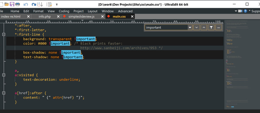 ソフトウェア『Ultraedit Software』 B7 | イプロスものづくり