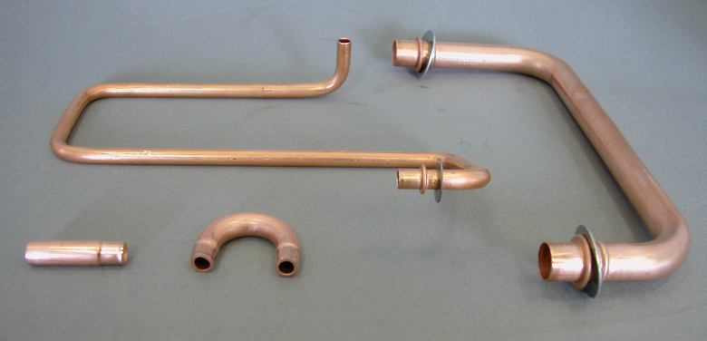 Copper pipe, end processing, flaring, expanding, bending, custom-made ...