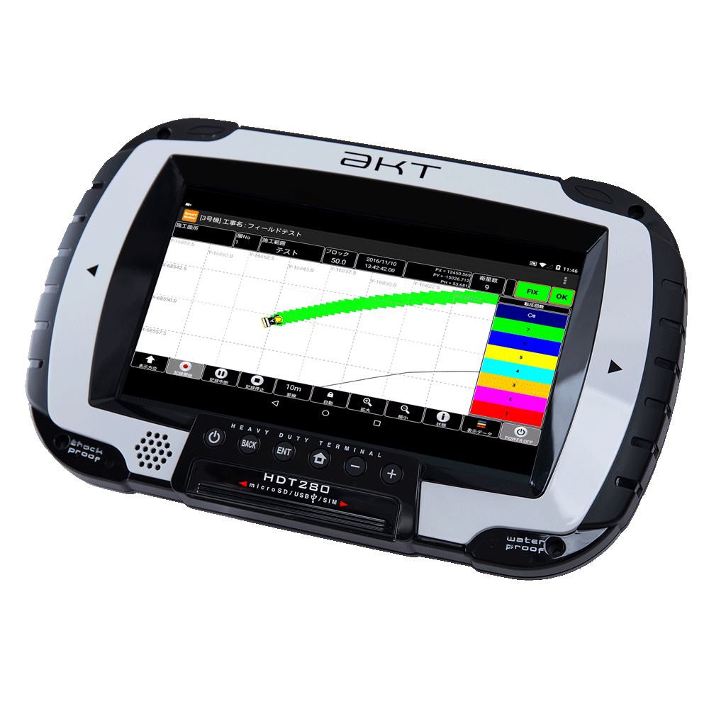 ICT施工向け 転圧管理システム Smart Roller AKT｜アカサカテック | イプロスものづくり