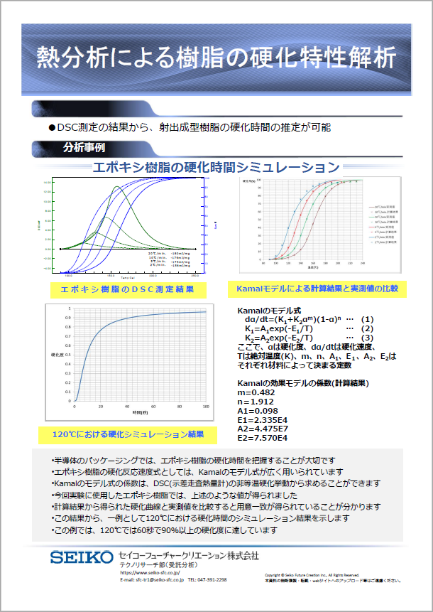 【資料DL可：DSC/TG/DMA/TMA】熱分析の事例集4 | イプロスものづくり