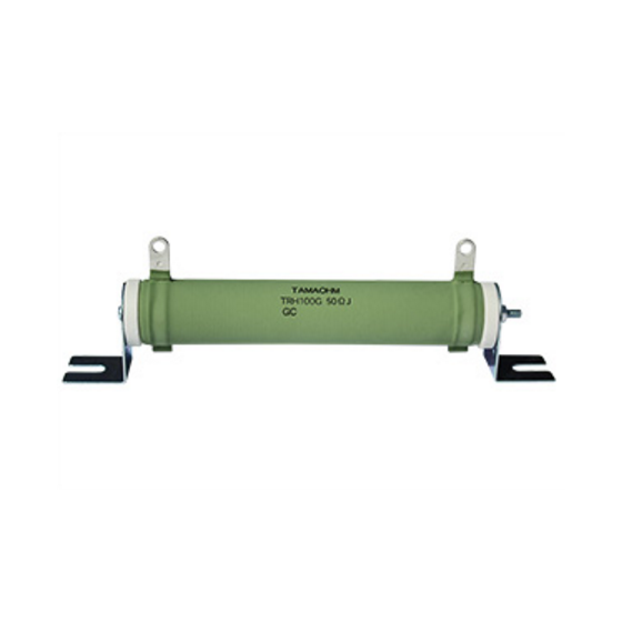 Electric power non-combustible coating winding resistor 'TRH' タマオーム ...