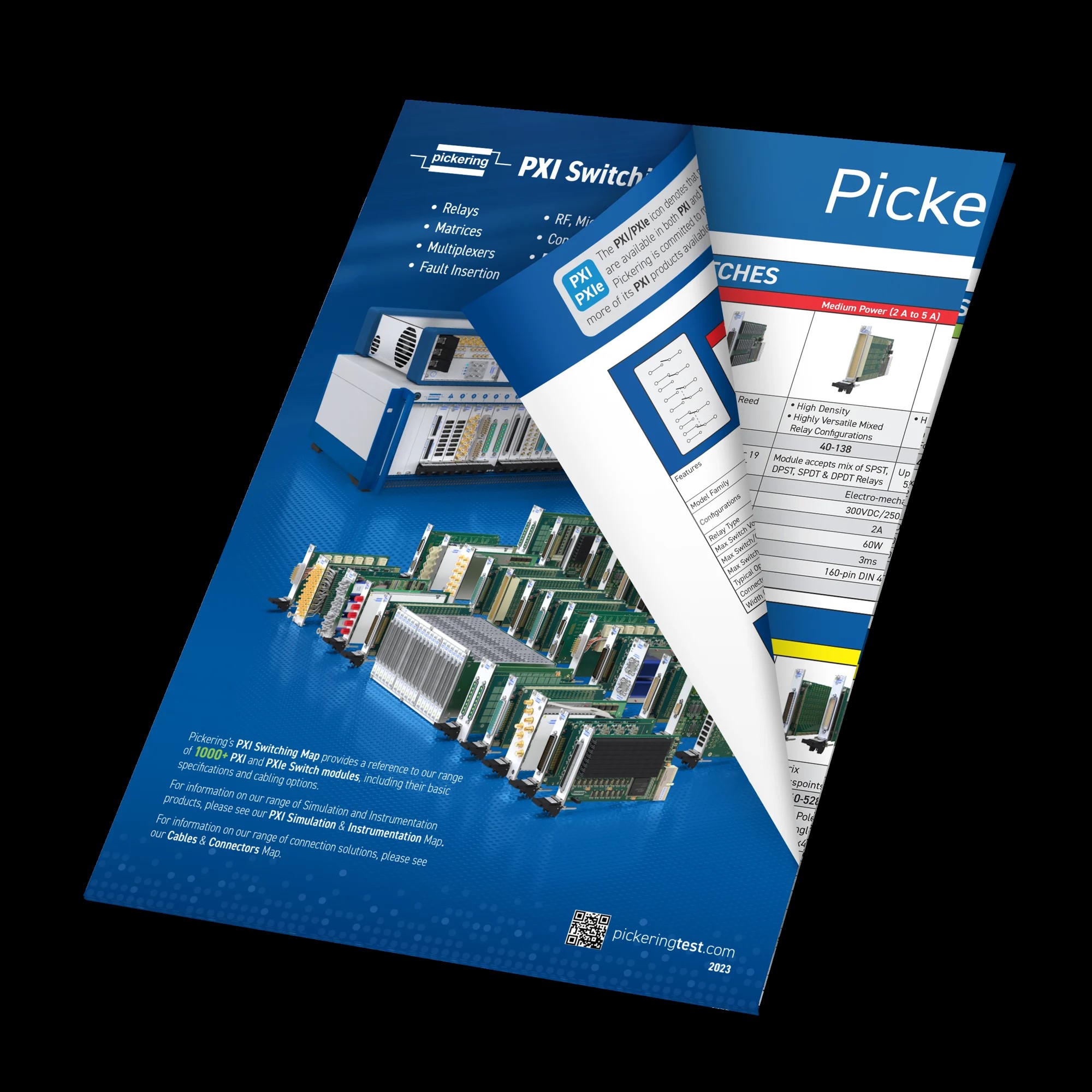 1000種類を超えるピカリングのPXI/LXIスイッチング製品 | イプロスものづくり