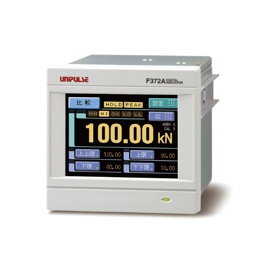 タッチパネル型デジタルインジケータ F372A | ユニパルス - Powered by イプロスものづくり