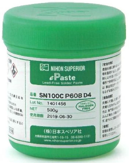 鉛フリーソルダペースト『SN100C P608 D4』 | 日邦産業 - Powered by イプロスものづくり