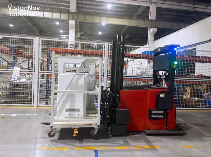 【AGF無人フォークリフト事例】大手総合電機メーカーの自動化支援 | ビジョンナビロボティクスジャパン(Visionnav Japan ...