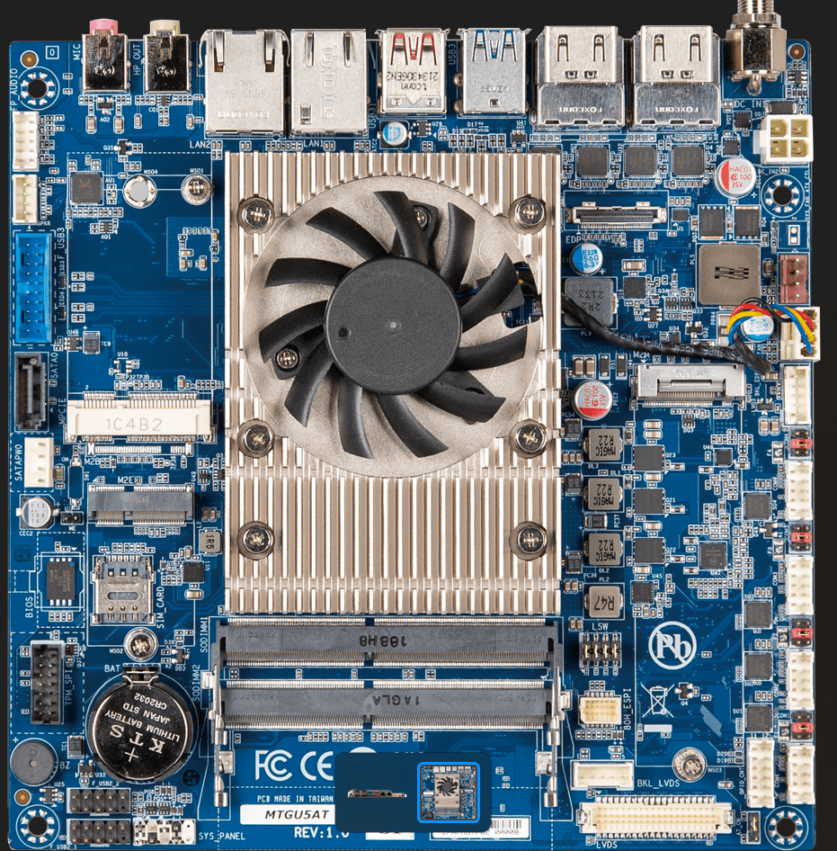 Mini ITX規格産業用マザーボードiTXL-1115G4EA | V-net AAEON - Powered by イプロス