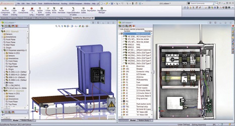 SOLIDWORKS Electrical (3D electrical design software) アレックスエンジニアリング ...