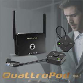 ワイヤレスUSBトランスミッター QuattroPod USB 松田通商 | イプロスものづくり