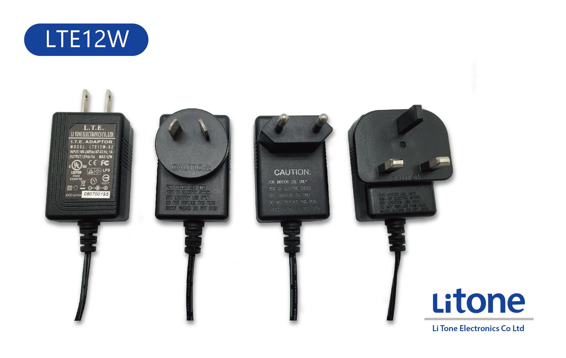 LTE12W 12W アダプター AC DC ADAPTER 力英電子(LITONE ELECTRONICS) | イプロスものづくり