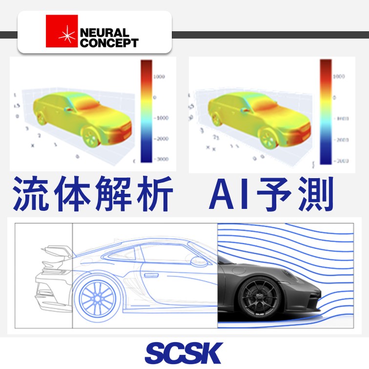 AIによる解析結果予測 Neural Concept Shape SCSK | イプロスものづくり