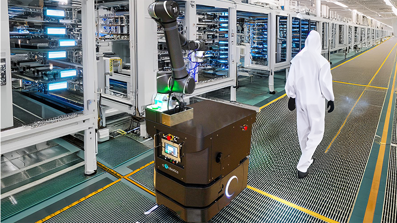 協働ロボット搭載AMR『モバイルマニピュレータGIANT』 ciRobotics | イプロスものづくり