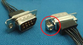 Mini D-sub, D-sub cable panel mount screw type | 日東商事 - Powered by ...