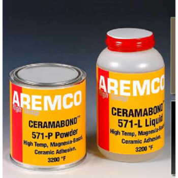 571 Ceramabond Heat-Resistant Ceramic Adhesive - Versatile for Bonding ...