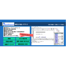 開発者のための帳票ツール「RapidReport」 システムベース | イプロスものづくり