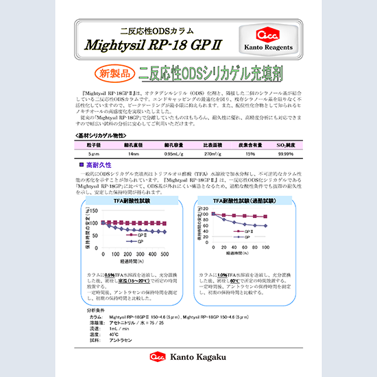 高純度シリカゲル使用HPLCカラム『Mightysilシリーズ』 関東化学株式会社 | イプロスものづくり
